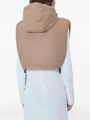 Moncler Sherpa-textured Hooded Jacket