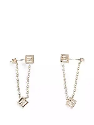 Fendi Drop Earrings - Gold