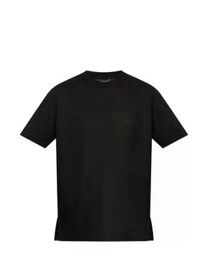 Emporio Armani Logo-print T-shirt - Black