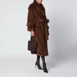 Valentino Garavani Rockstud Bag In Suede