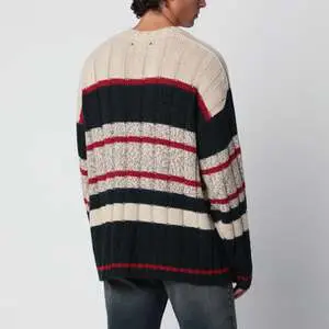 GOLDEN GOOSE Multicolour Striped Jumper In Alpaca Blend