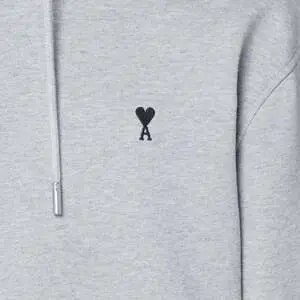 AMI Paris De Coeur Hooded Top