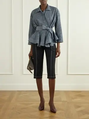 Jacquemus La Veste Cabana Belted Cotton Jacket