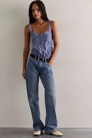INTIMATELY Call Me Cutie" Shirred Lace Bodysuit