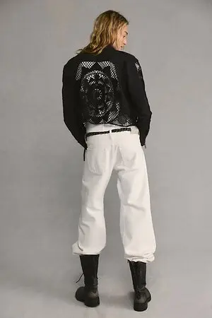 Free People Ivy Bloom Moto Cardigen At