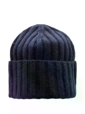 CRUCIANI Ribbed-knit Cashmere Beanie Hat