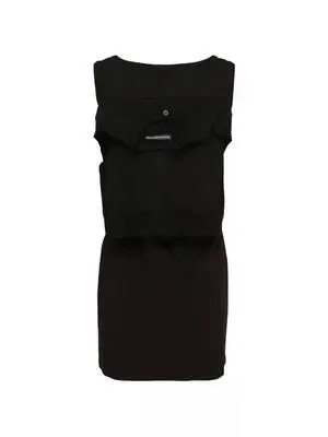 Alexander Wang Layered Sweater-tie Mini Dress