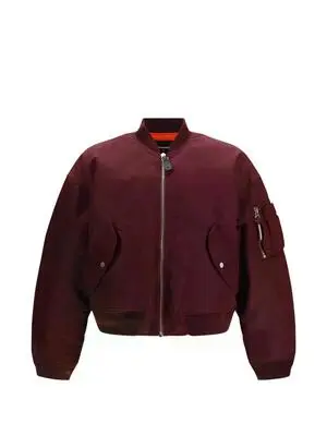 Dsquared2 Utility2 80's Logo-tag Bomber Jacket - Red