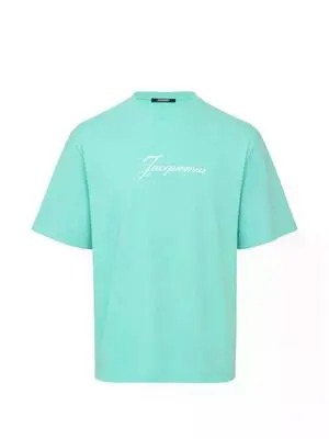 Jacquemus Logo-print Jersey T-shirt - Green
