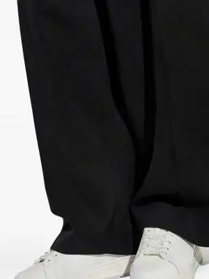 Emporio Armani Leather Logo Patch Sneakers