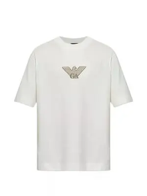 Emporio Armani Embroidered-logo T-shirt