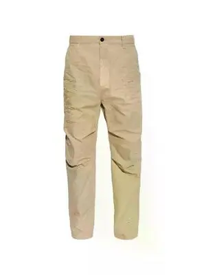 Dsquared2 Paint-splatter Distressed Trousers - Neutrals