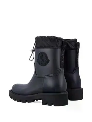 Moncler Kickstream Drawstring-top Logo-patch Ankle Boots