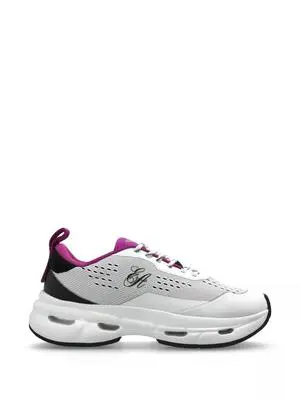 Emporio Armani Logo-embroidered Sneakers - White