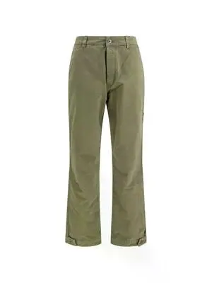 Off-White Straight-leg Cotton Trousers