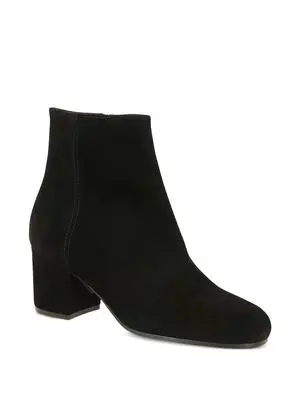 VIA ROMA 15 Logo-plaque Block-heel Ankle Boots