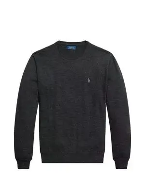 Polo Ralph Lauren Washable Wool Crewneck Jumper - Grey