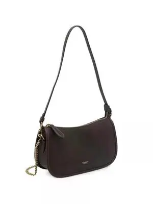 COACH Waverly Leather Shoulder Bag - Brown