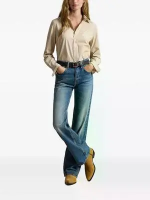 Polo Ralph Lauren End-on-end Stretch Slim Fit Cotton Shirt