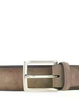ALBERTO LUTI Suede Leather Belt