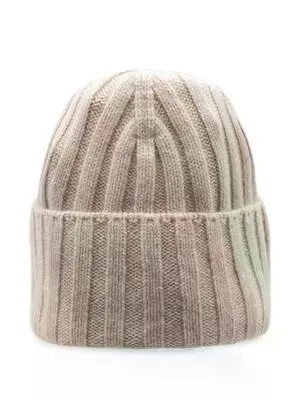 CRUCIANI Ribbed-knit Cashmere Beanie Hat