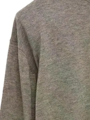 THE FRANKIE SHOP Padded-shoulder Mock-neck Sweater
