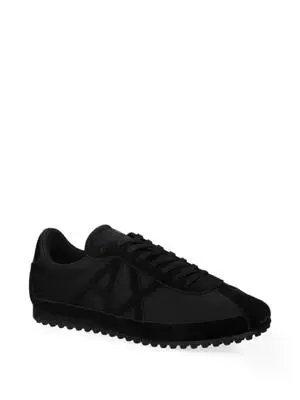 Armani Exchange Logo-patch Panelled Sneakers