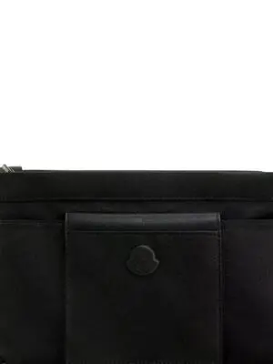 Moncler Logo Patch Messenger Bag