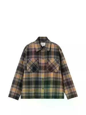 Carhartt Work In Progress Parson Checked Shirt - Black