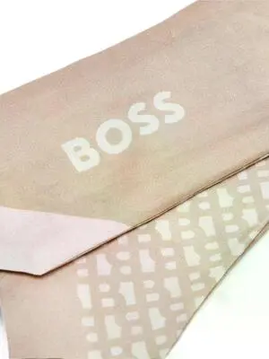 BOSS Vincency Logo-print Scarf