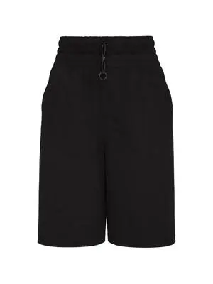 Yohji Yamamoto Drawstring-waist Shorts - Black