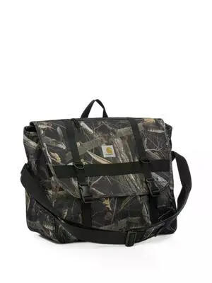 Carhartt Work In Progress Camouflage-print Buckle-fastening Shoulder Bag - Black