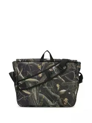 Carhartt Work In Progress Camouflage Print Buckle-fastening Shoulder Bag - Black