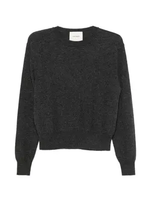 LISA YANG Greer Cashmere Sweater - Grey