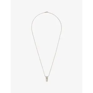 Rick Owens Mini Open Trunk Brass Necklace