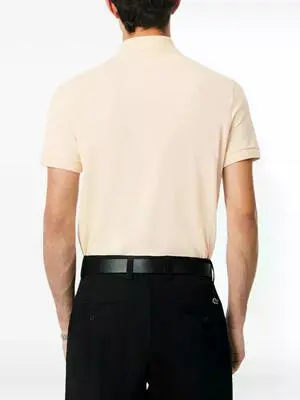 Lacoste Logo-patch Piqué Polo Shirt - Neutrals
