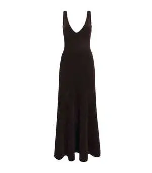 Gabriela Hearst Lady Hall Maxi Dress - Brown