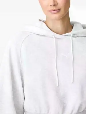 PUMA Embroidered-logo Long-sleeve Hoodie