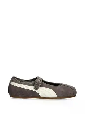 PUMA Tacklette Buckle-fastening Ballet Sneakers