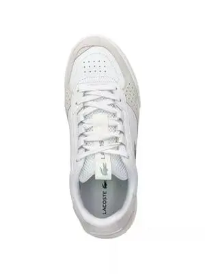 Lacoste Slam Break Perforated Panelled Sneakers - White