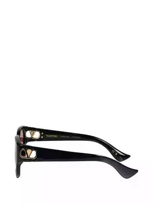 Valentino Garavani Vlogo Square Frame Sunglasses