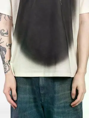 MAISON MARGIELA Spray-effect Logo-print T-shirt