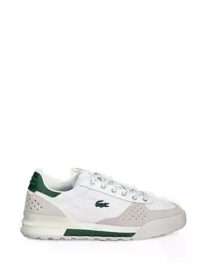 Lacoste Slam Break Logo-patch Panelled Sneakers - White