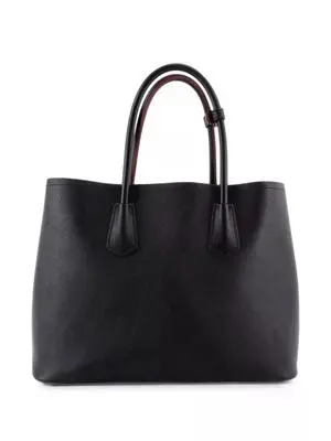 Prada Cuir Double Saffiano Leather Large Tote Bag - Black