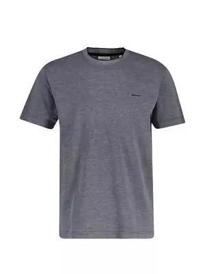 Gant Logo-embroidered T-shirt - Grey