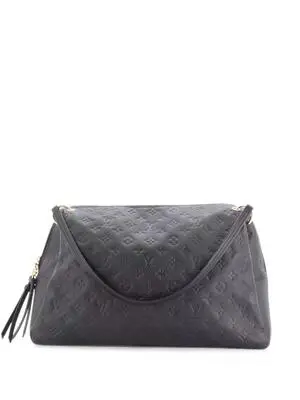 LOUIS VUITTON Ponthieu Handbag Monogram Empreinte Leather Pm Shoulder Bag - Black