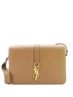 Saint Laurent Monogram Universite Bag Leather Medium Crossbody Bag