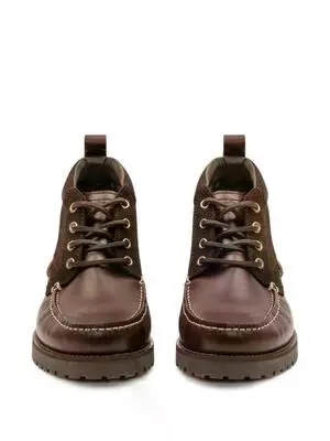 Barbour Harle Chukka Cord-panelled Chukka Boots - Brown