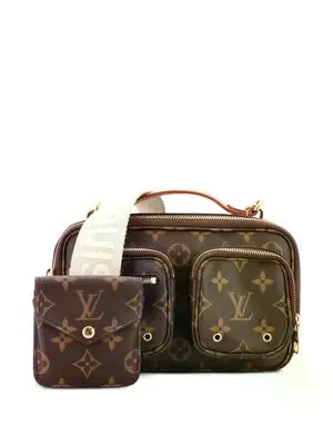 LOUIS VUITTON Monogram Utility Crossbody Bag - Brown