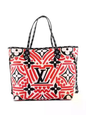 LOUIS VUITTON Louis Vuitton Limited Edition Crafty Monogram Giant Tote Bag Red